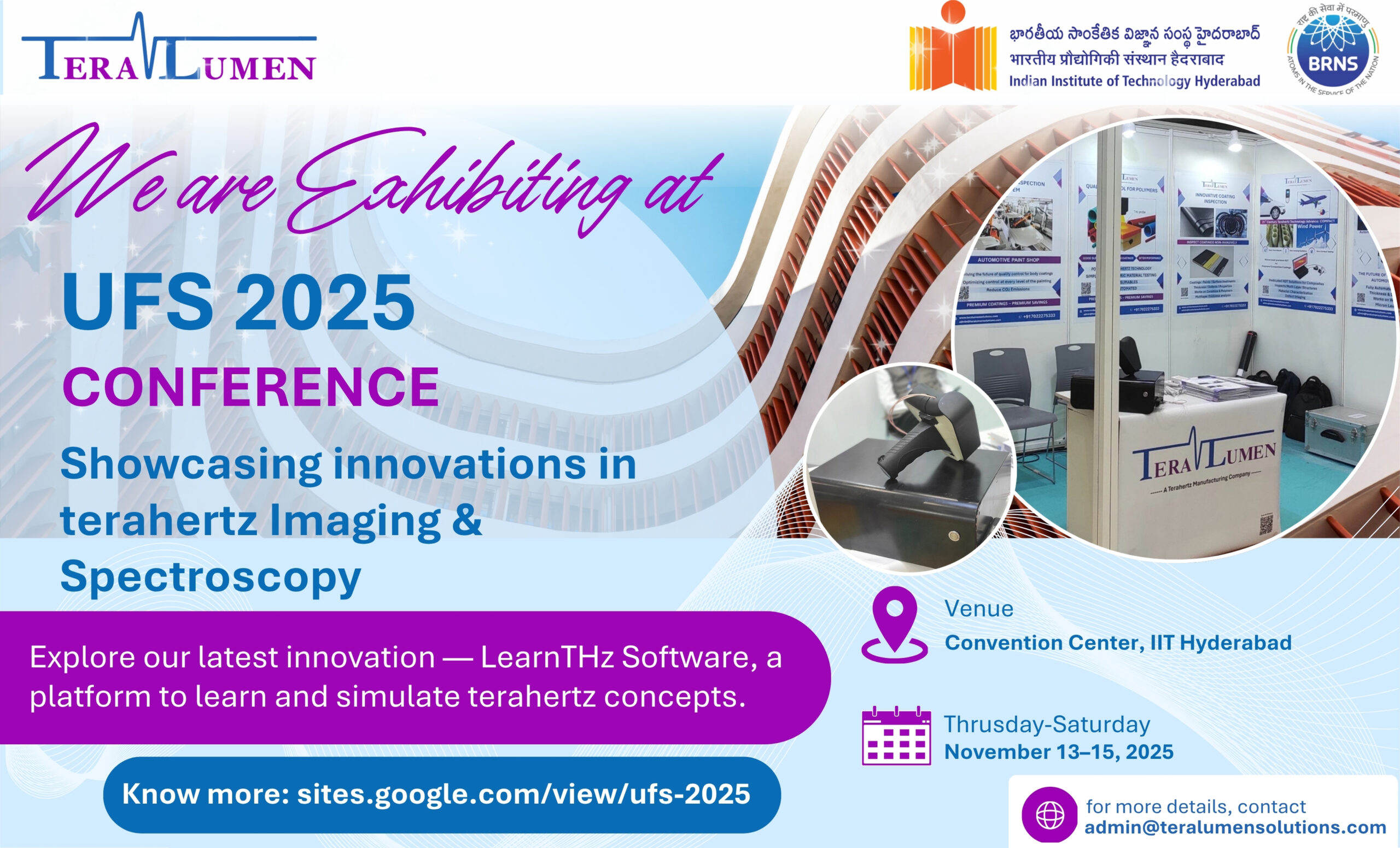 UFS 2025 Conference at IIT Hyderabad | TeraLumen